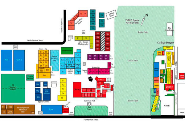 School-Map – Palmerston North Boys' High School